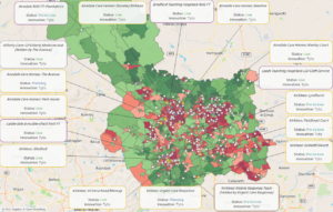 Using Geospatial Mapping Analysis to improve patient monitoring